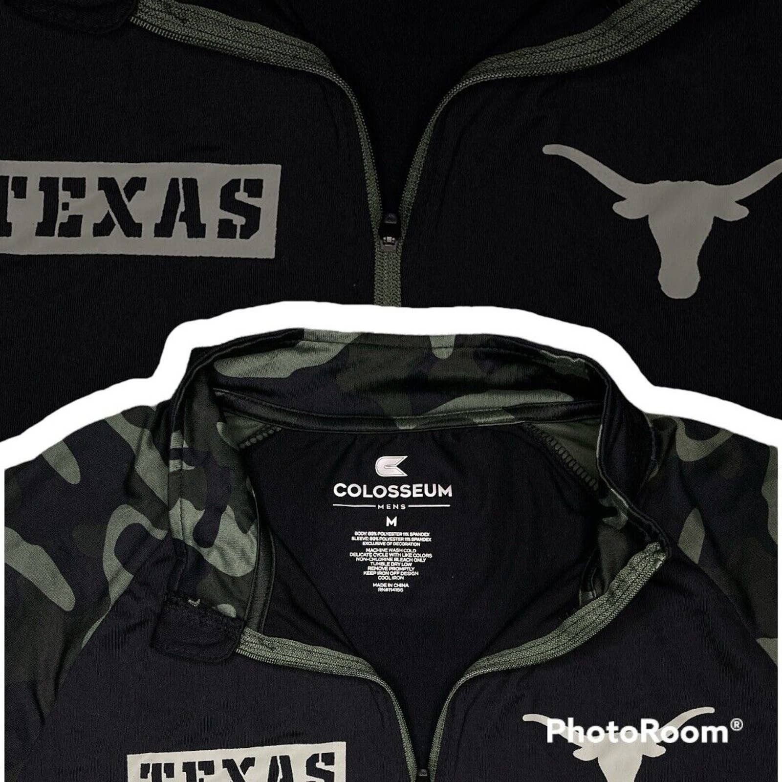 Colosseum Athletics Colosseum University Of Texas Camo Long Sleeve ...