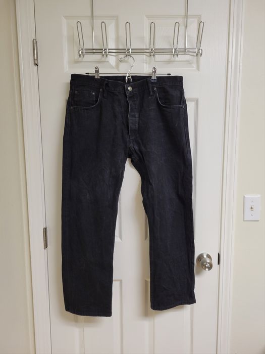 Left Field Nyc Greaser 14 oz Black Maria. Mitsui Japanese Denim | Grailed