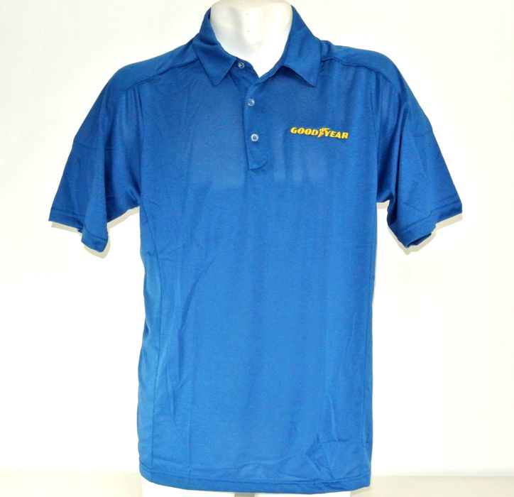 Other GOODYEAR Tire Employee Uniform Polo Shirt Blue NWT | Grailed