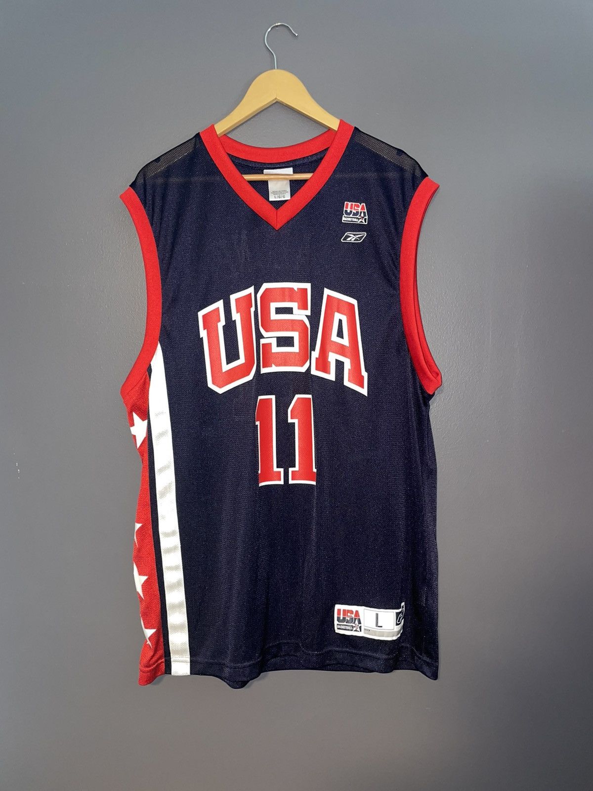 Reebok × Streetwear × Vintage Vintage 1990s Karl Malone USA Basketball ...