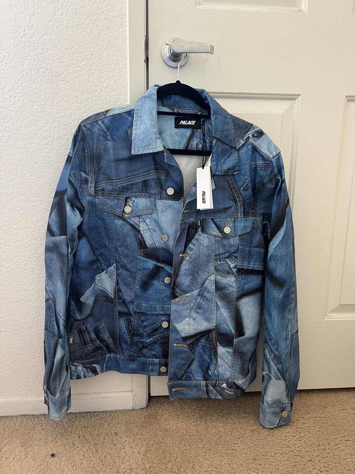 Palace Palace Double Denim Jacket | Grailed
