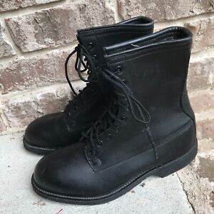 Vintage Vintage Wolverine Military Boots NWOT 7.5 W Black | Grailed