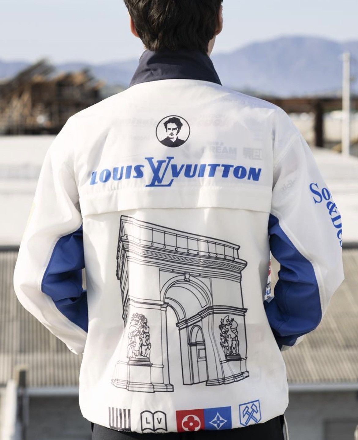Louis Vuitton Louis Vuitton By Virgil Abloh Race Track Jacket Multi ...
