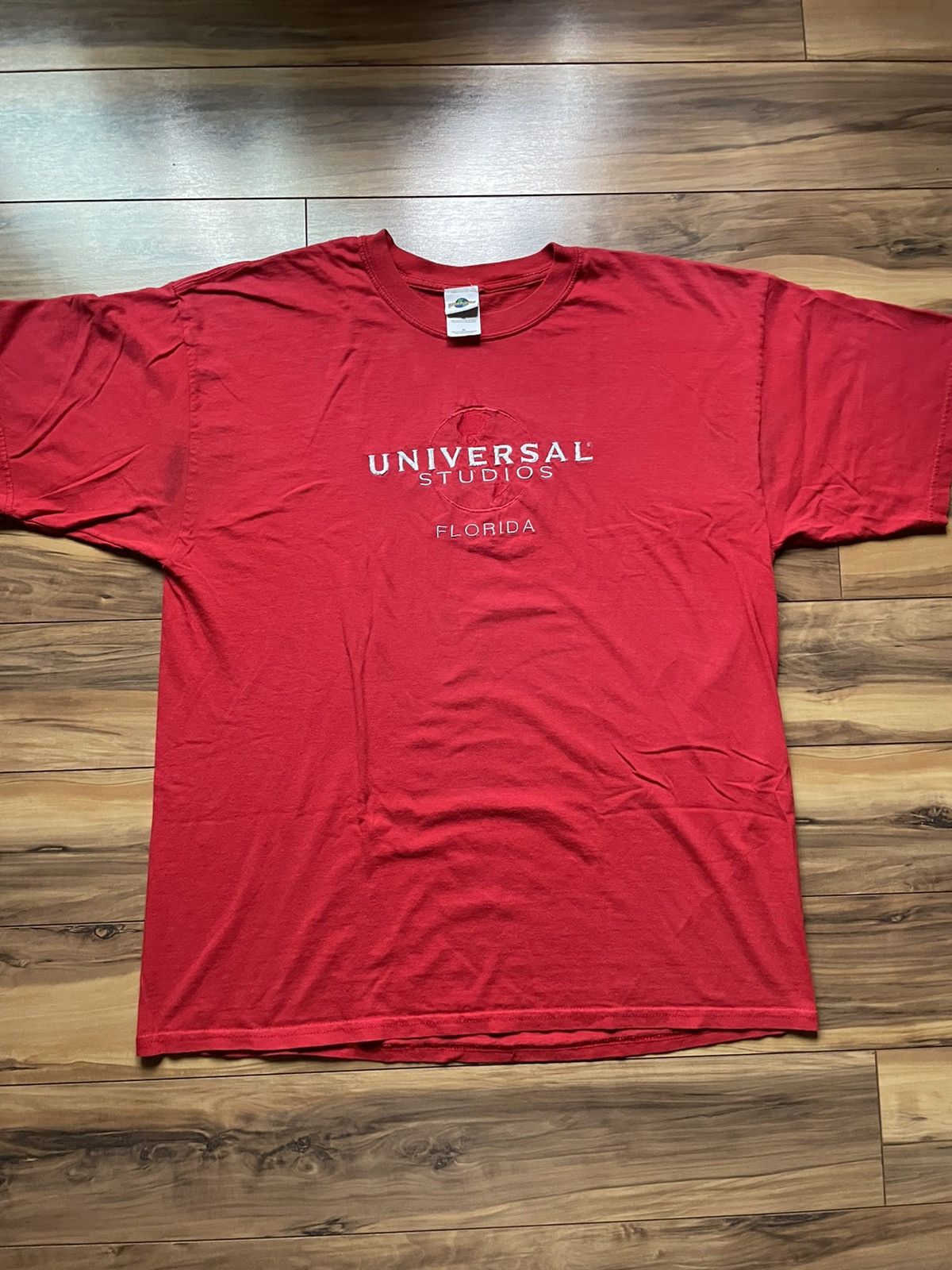 Universal Studios VINTAGE universal studios Florida red T-shirt | Grailed