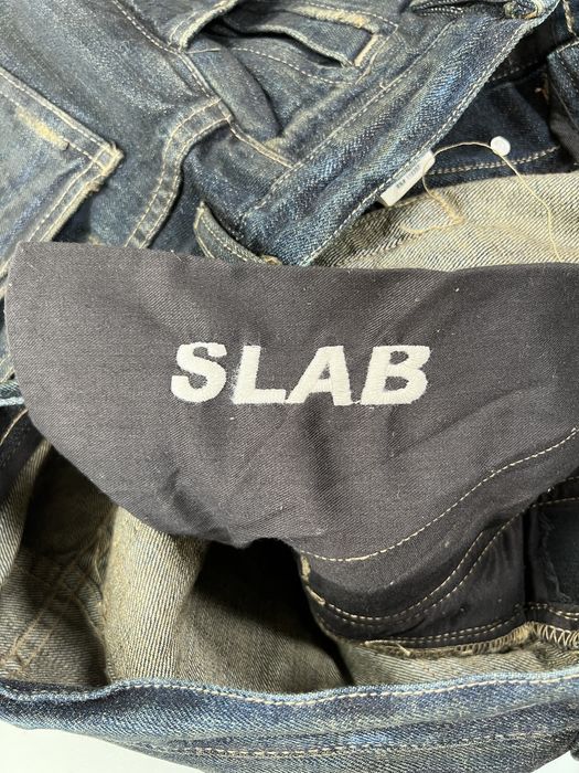 Rick Owens Rick Owens “Slab” Waxed Mudwash Selvedge Jeans - 2000s | Grailed