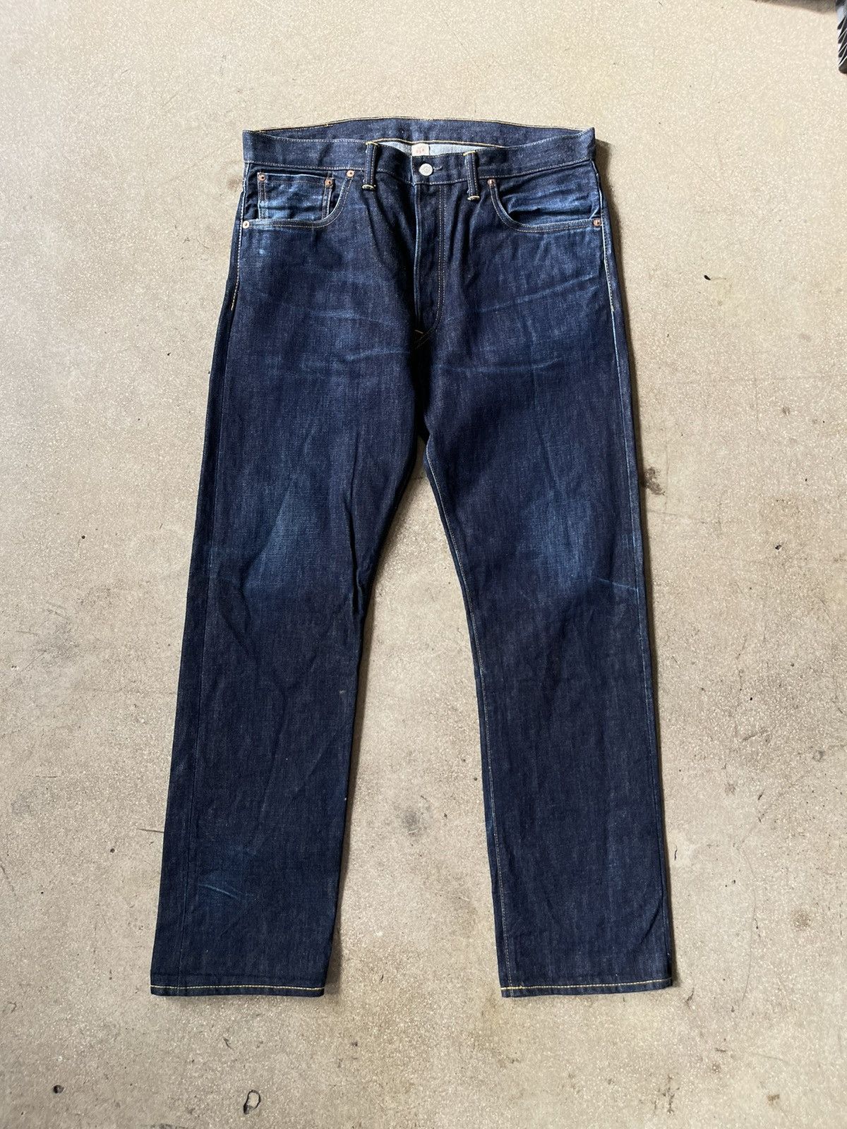 RRL Ralph Lauren RRL Slim Straight American Woven Selvedge Denim | Grailed