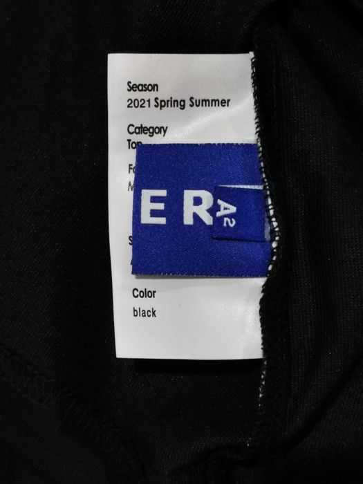 Maison Kitsune Maison Kitsune x Ader Error Blue Fox Tshirt New with Tag | Grailed