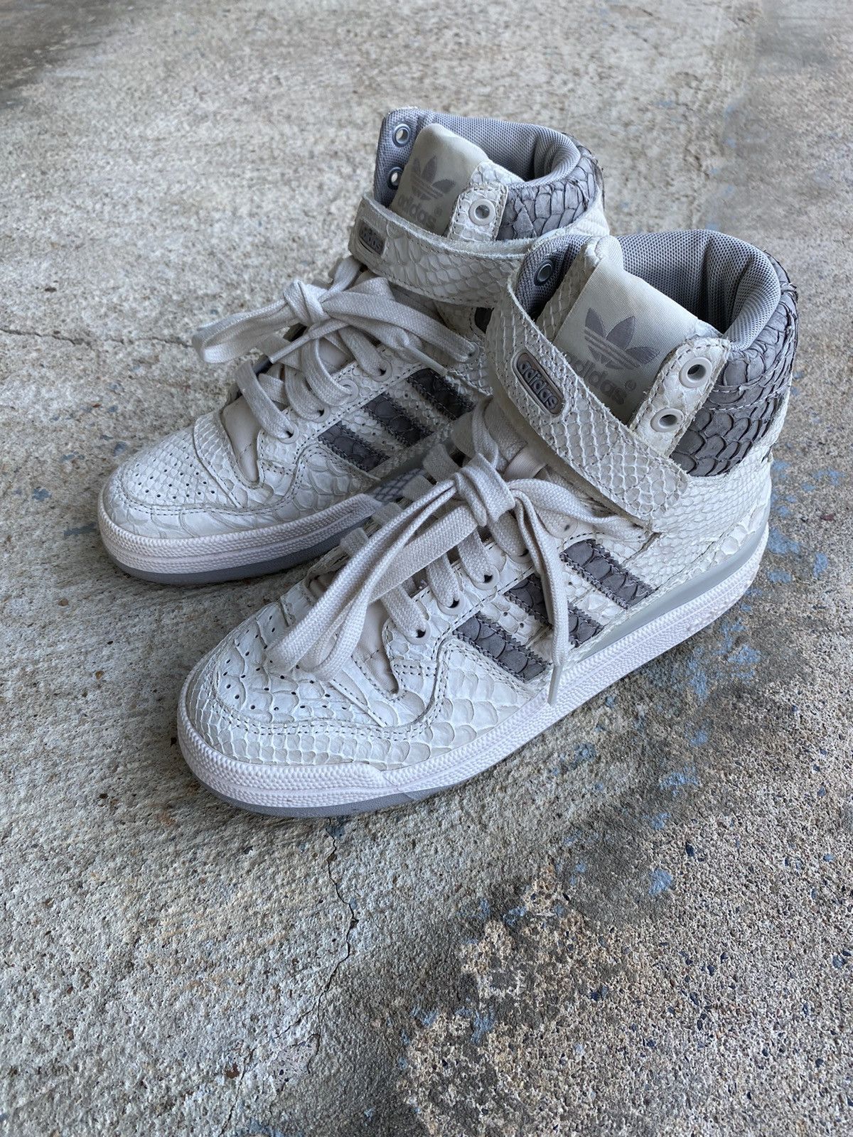 Adidas × Streetwear Adidas Originals Forum Snakeskin Fish Scale B27671 ...