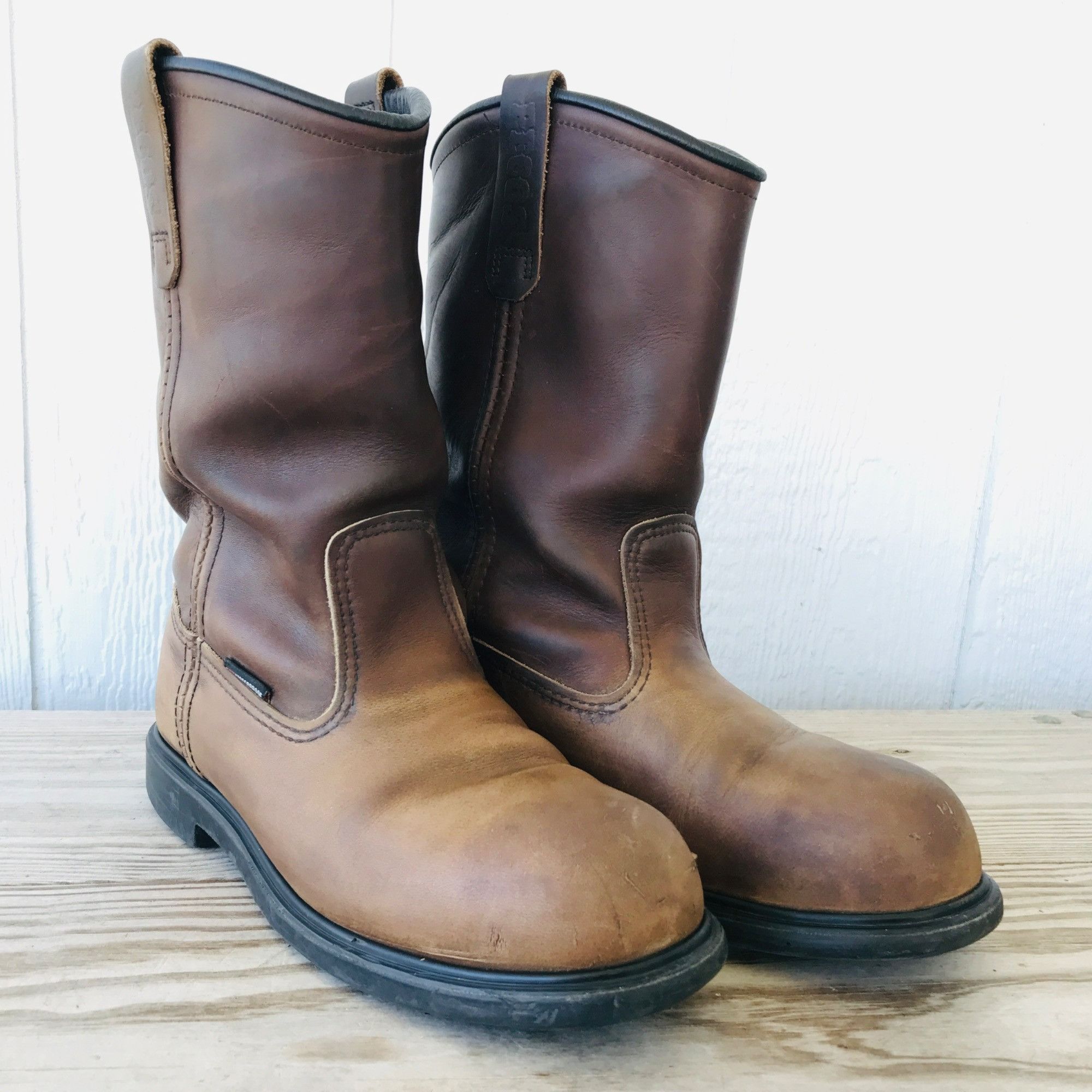 Red Wing Red Wing Pecos 2230 Steel Toe Waterproof PullOn Leather | Grailed
