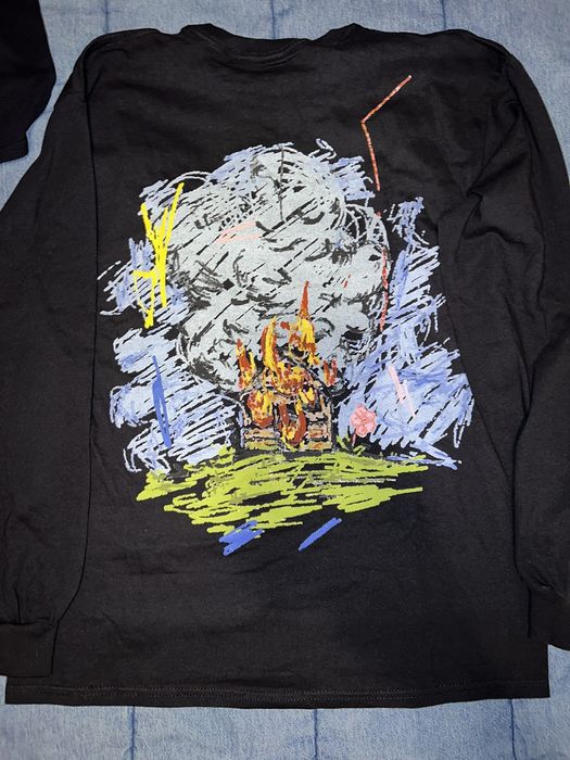 Top Dawg Entertainment Isaiah Rashad THE HOUSE IS BURNING 2021 Tour Tee ...