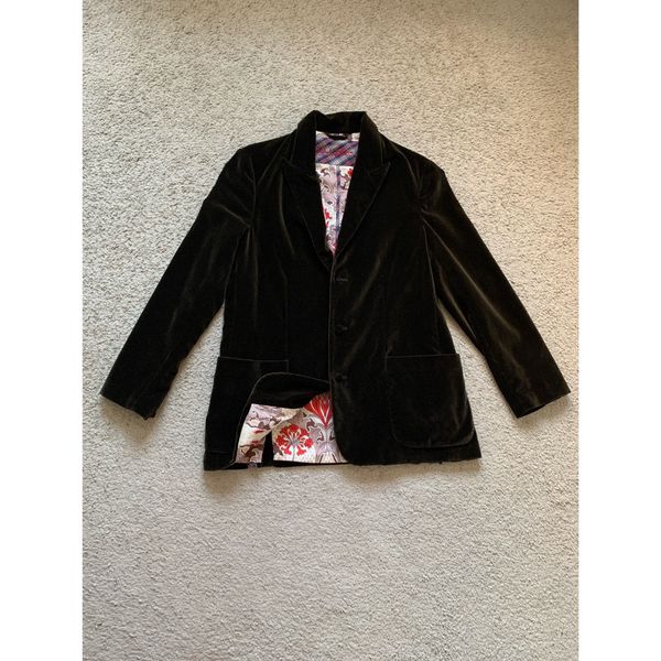 Robert Graham RARE ROBERT GRAHAM VELVET RELAX BLAZER | Grailed