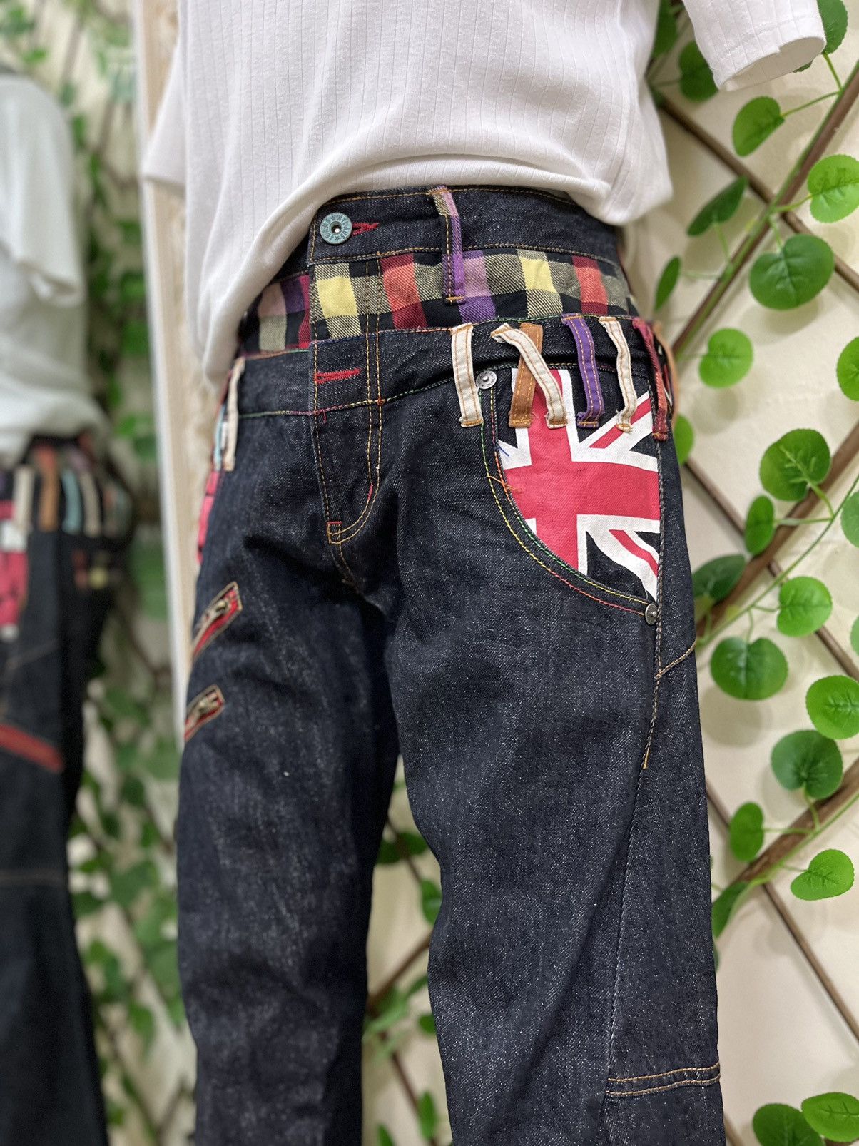 Japanese Brand × Streetwear × Vintage Britain🇬🇧 Design 🔥💥 Nylaus Double ...