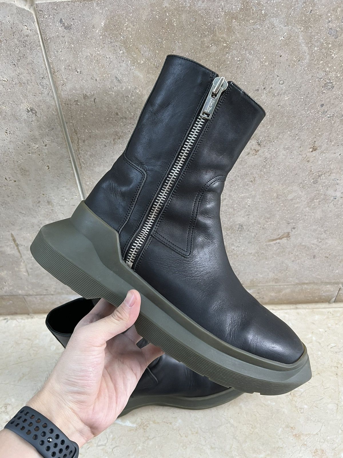 Undercover Undercover 20FW Samurai Boots with Zip | Grailed