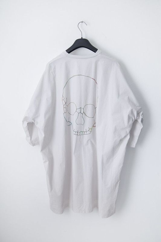 Raf Simons SS04 oversized skull t-shirt | Grailed