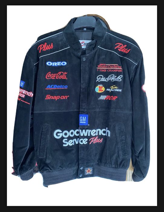 Chase Authentics Dale Earnhardt #3 Nascar Racing Sponsor Jacket | Grailed