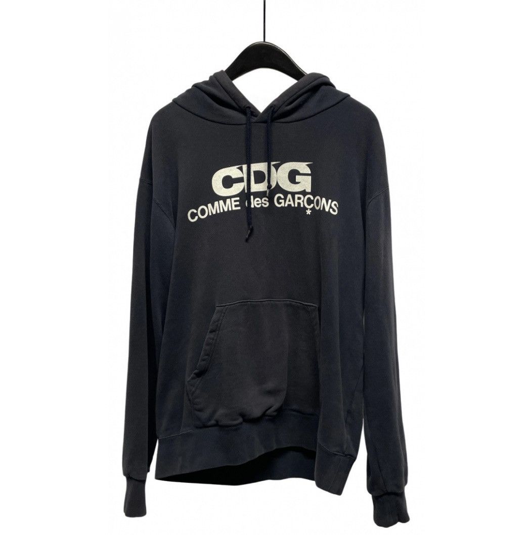 Comme des Garcons CDG logo hoodie | Grailed