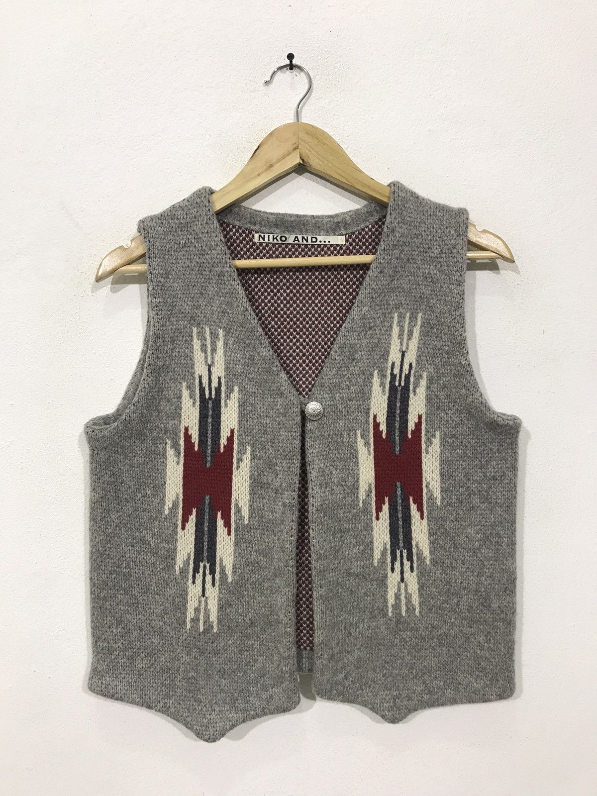 Japanese Brand Niko and… Japan Native Style Vest Jacket | Grailed