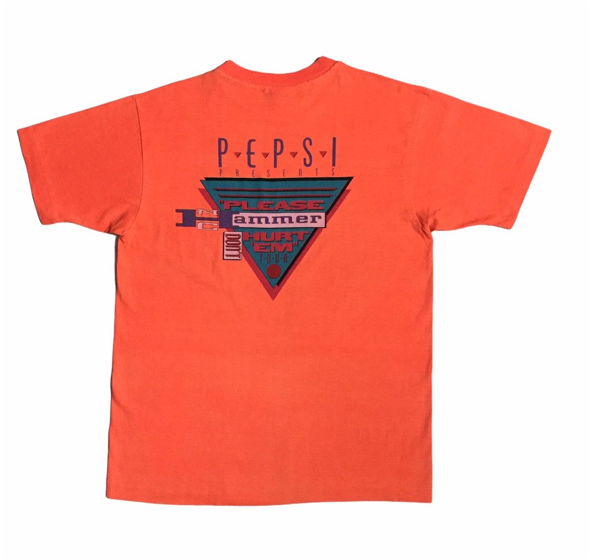 Band Tees × Rap Tees × Vintage VINTAGE 90s MC HAMMER PEPSI TOUR RAP HIP ...