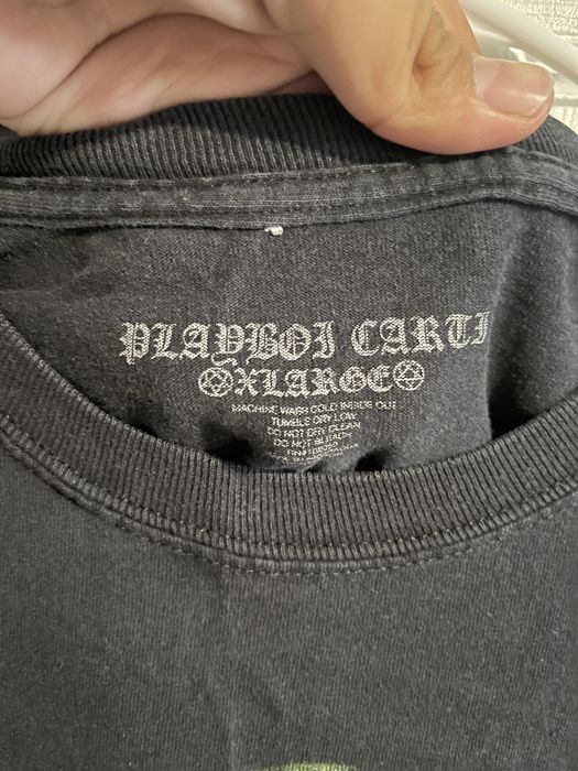 Playboi Carti Neon Tour Pentagram Shirt Playboi Carti | Grailed
