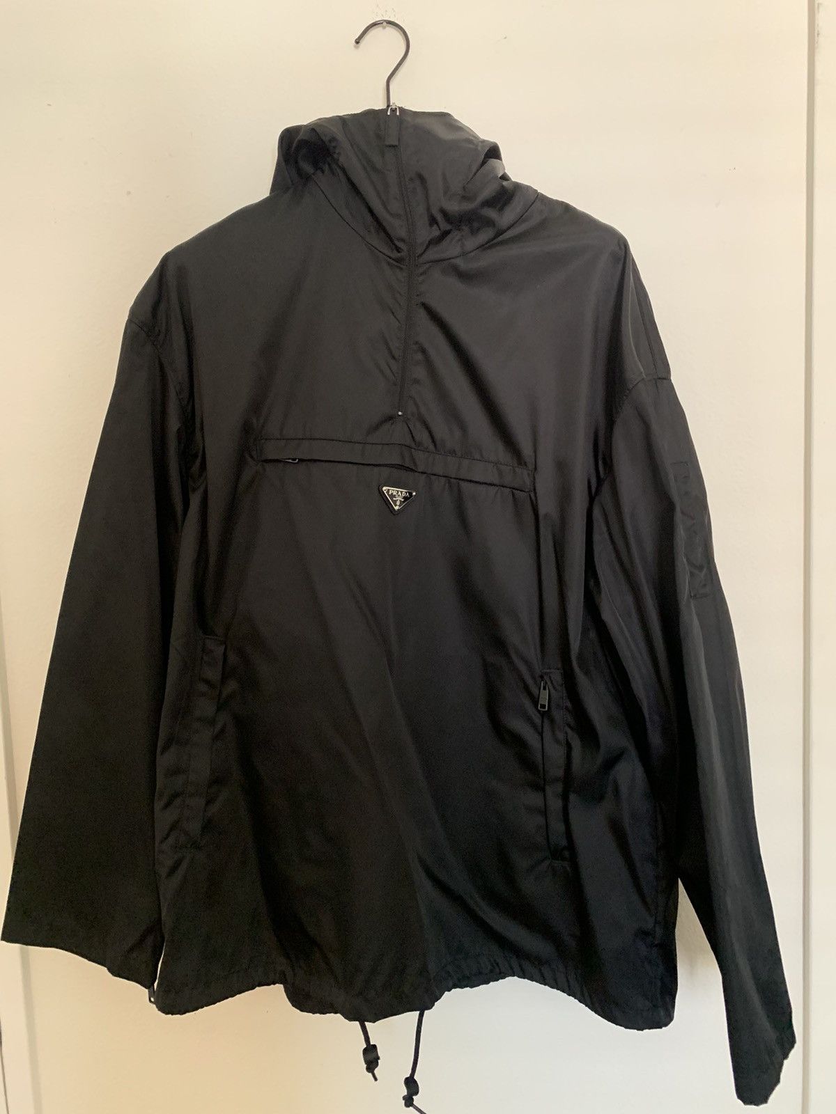 Prada Prada nylon gabardine anorak jacket | Grailed