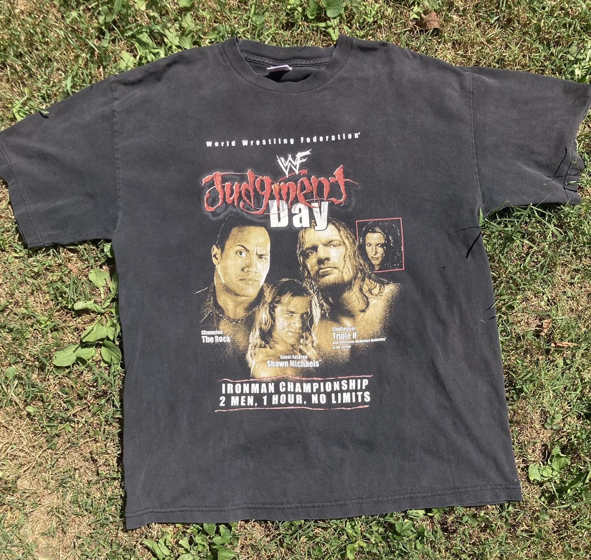 Vintage × Wwe × Wwf Vintage promo Judgement day ppv 2000 wwe wwf shirt | Grailed