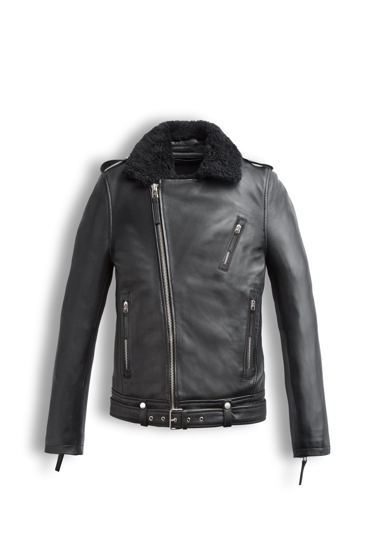 Boda Skins *Final Drop Brand New Bodaskins Leather jacket w/ shearling ...
