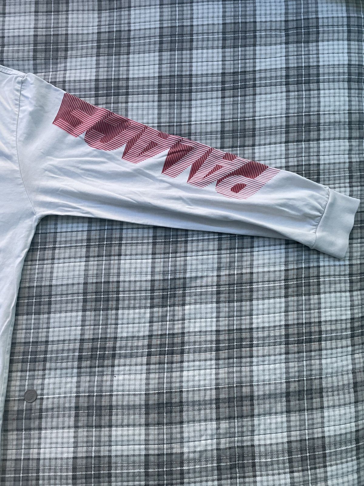 Palace × Streetwear Palace Red 3D Tri-Ferg Long Sleeve. | Grailed