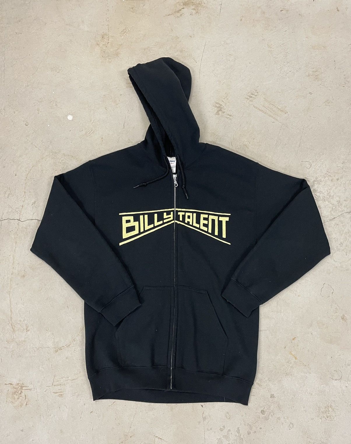 Band Tees × Vintage Billy Talent : Afraid Of Heights Zip-Up Hoodie ...