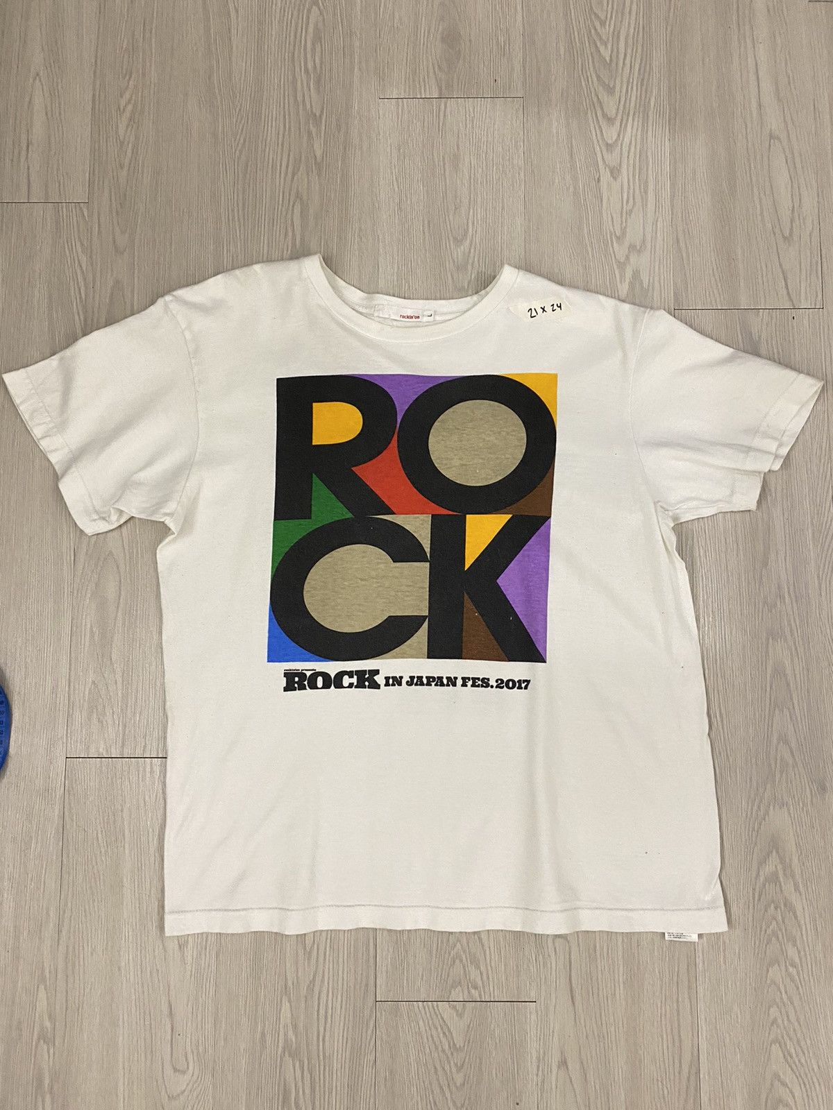 Very Rare ROCK IN JAPAN FESTIVAL 2017 MERCH LIMITED MERCH T-SHIRT | Grailed
