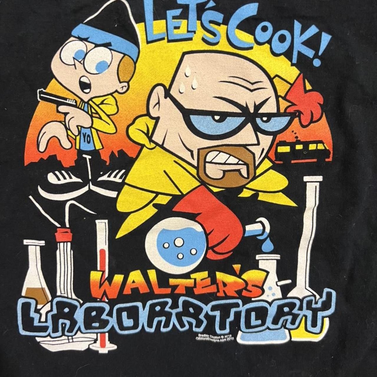 Vintage Vintage Y2K Breaking Bad Walter’s Laboratory T Shirt | Grailed