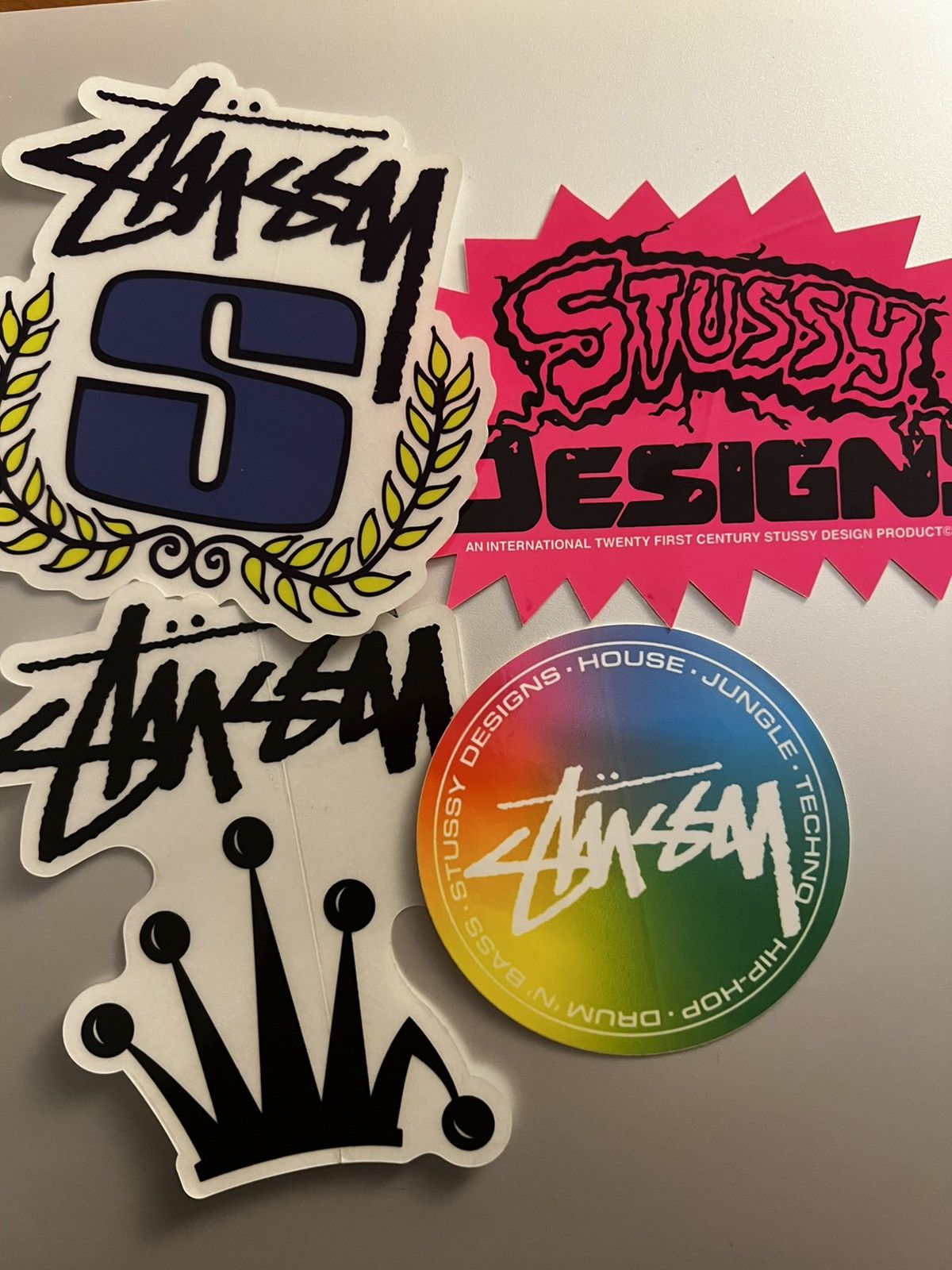 Nike × Stussy × Supreme Stussy sticker set | Grailed
