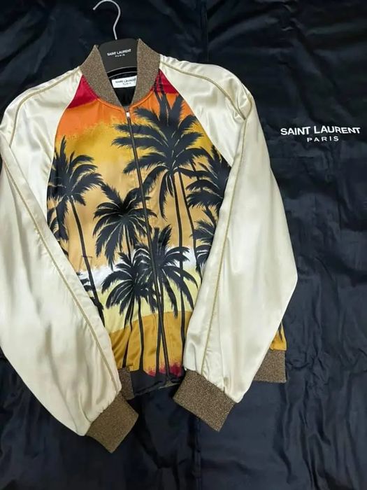 Saint Laurent Paris Saint Laurent SS16 Palm Tree Jacket | Grailed