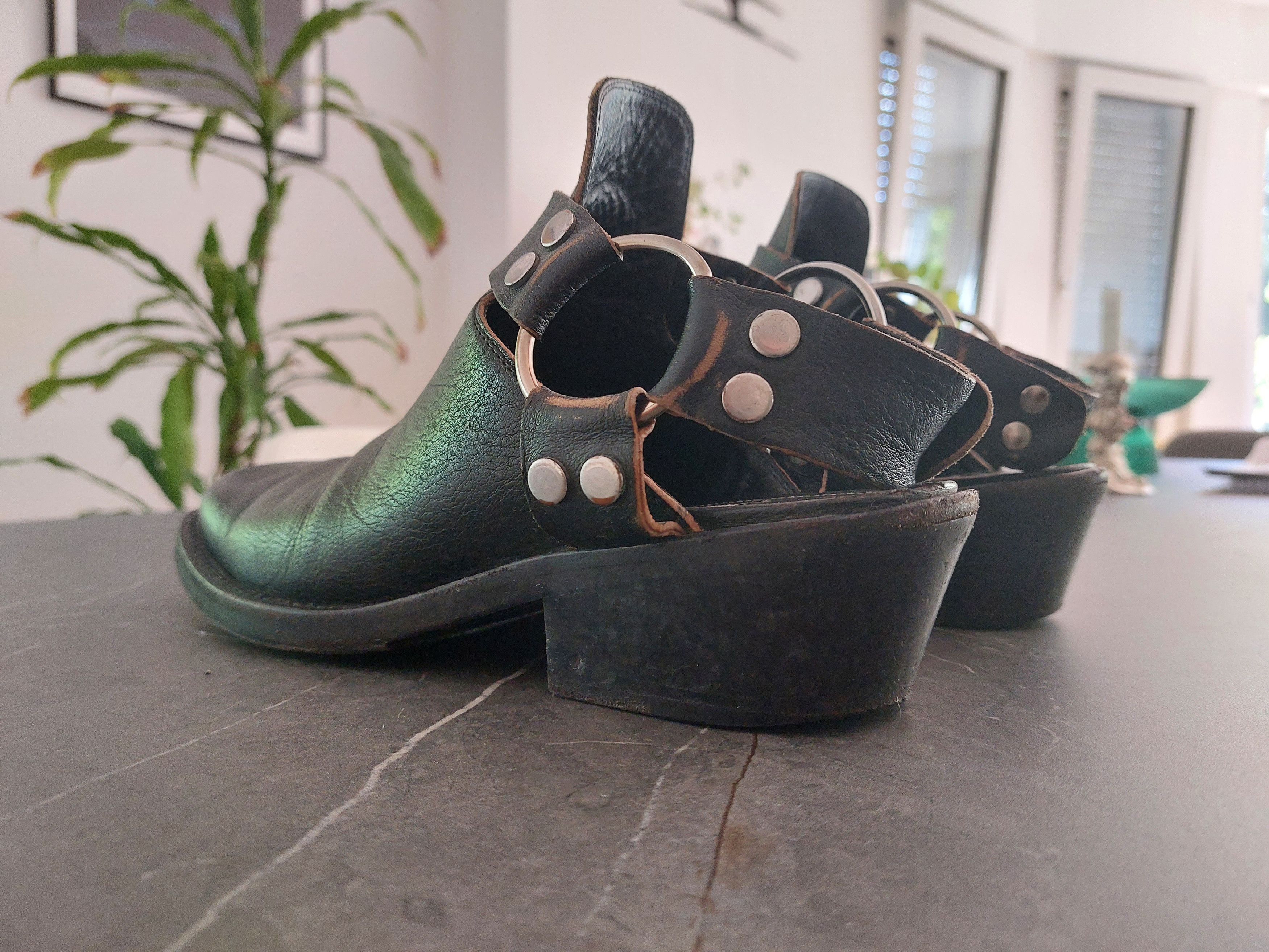 Balenciaga Harness Mules | Grailed