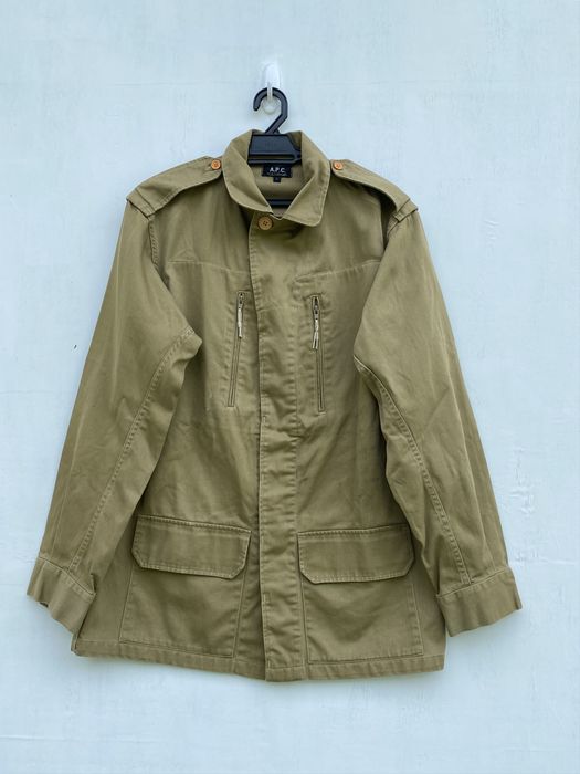 A.P.C. APC UTILITY JACKET 4 POCKET MILITARY STYLE RARE | Grailed
