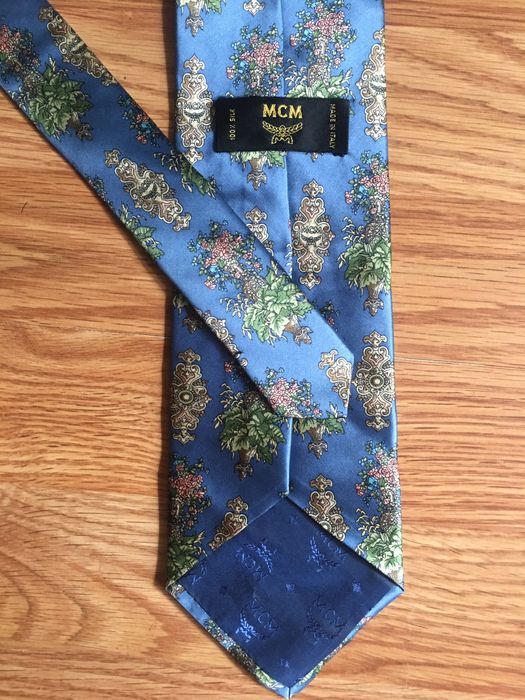 MCM MCM Beautiful Logo Italy Silk Mens Tie | Grailed