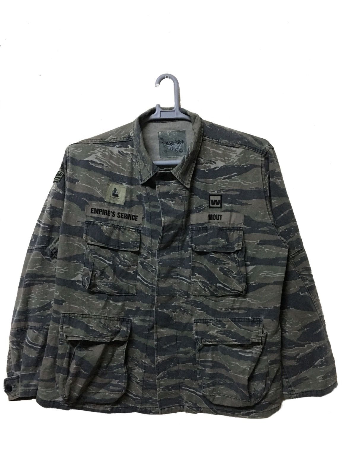 Wtaps Wtaps Tiger Stripe Military Jacket | Grailed