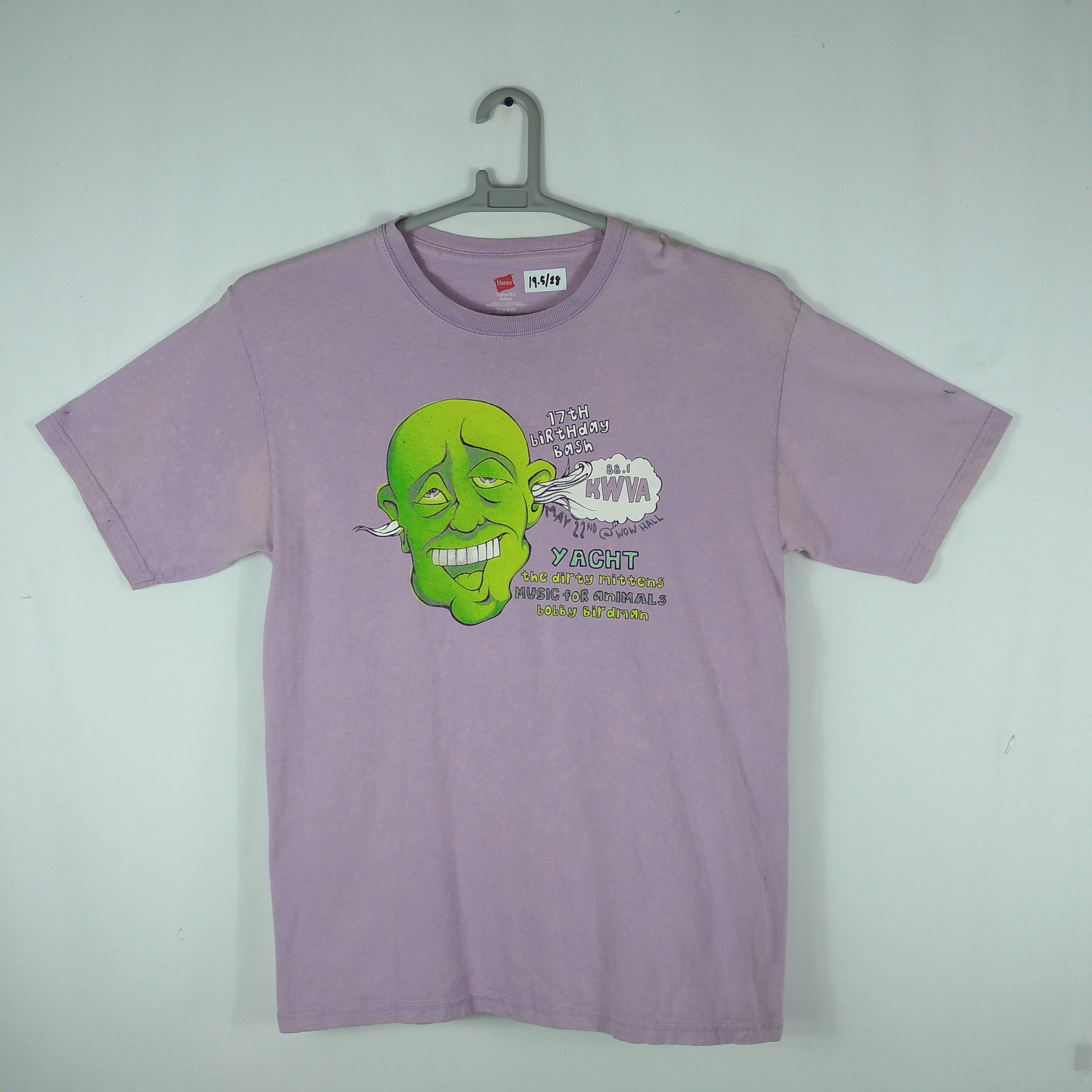 Band Tees × Vintage Bobby Birdman YACHT The Dirty Mittens Promo Tee ...