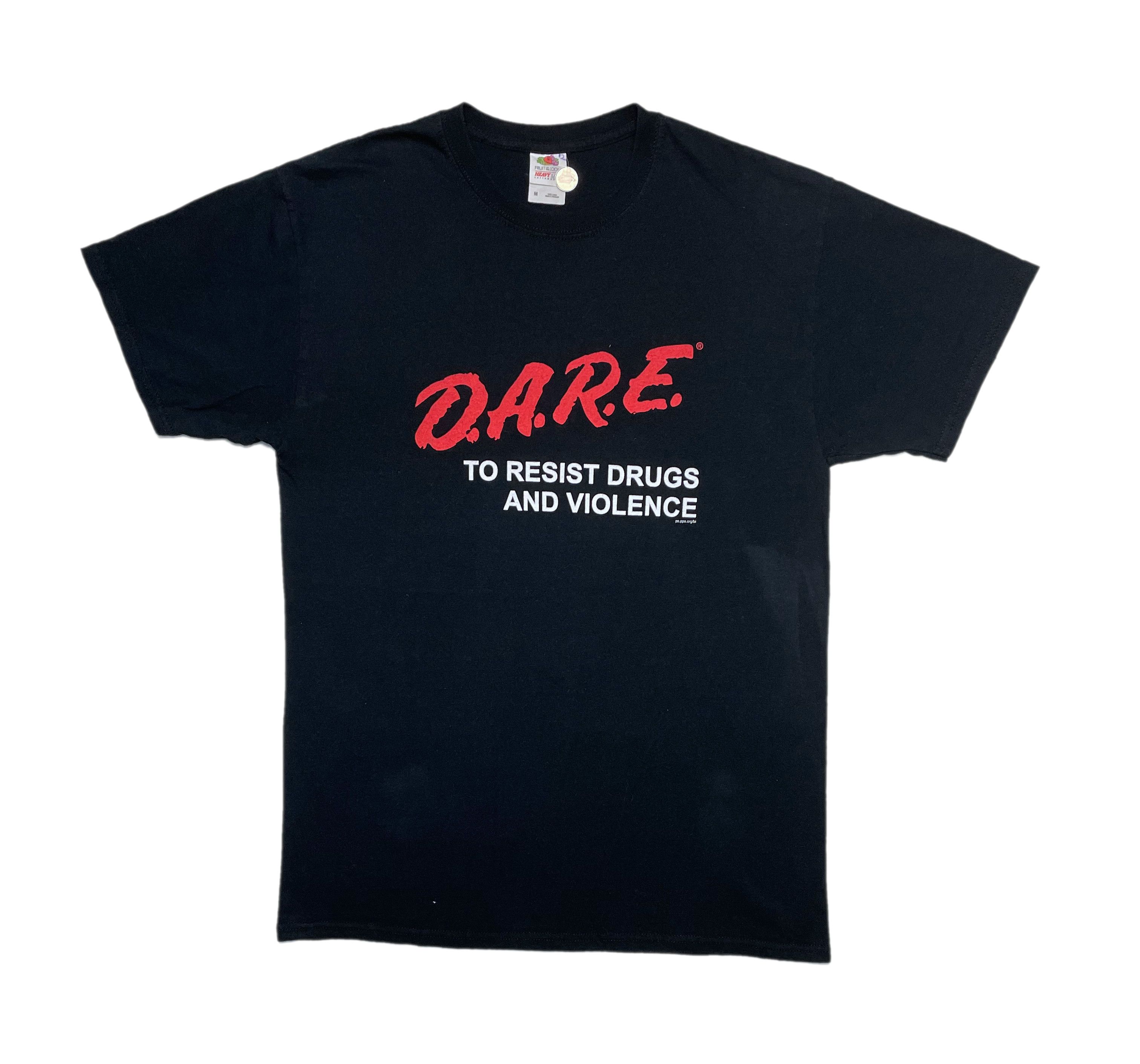 D.A.R.E Y2k D.A.R.E Drug Abuse Resistance Education Graphic Shirt | Grailed