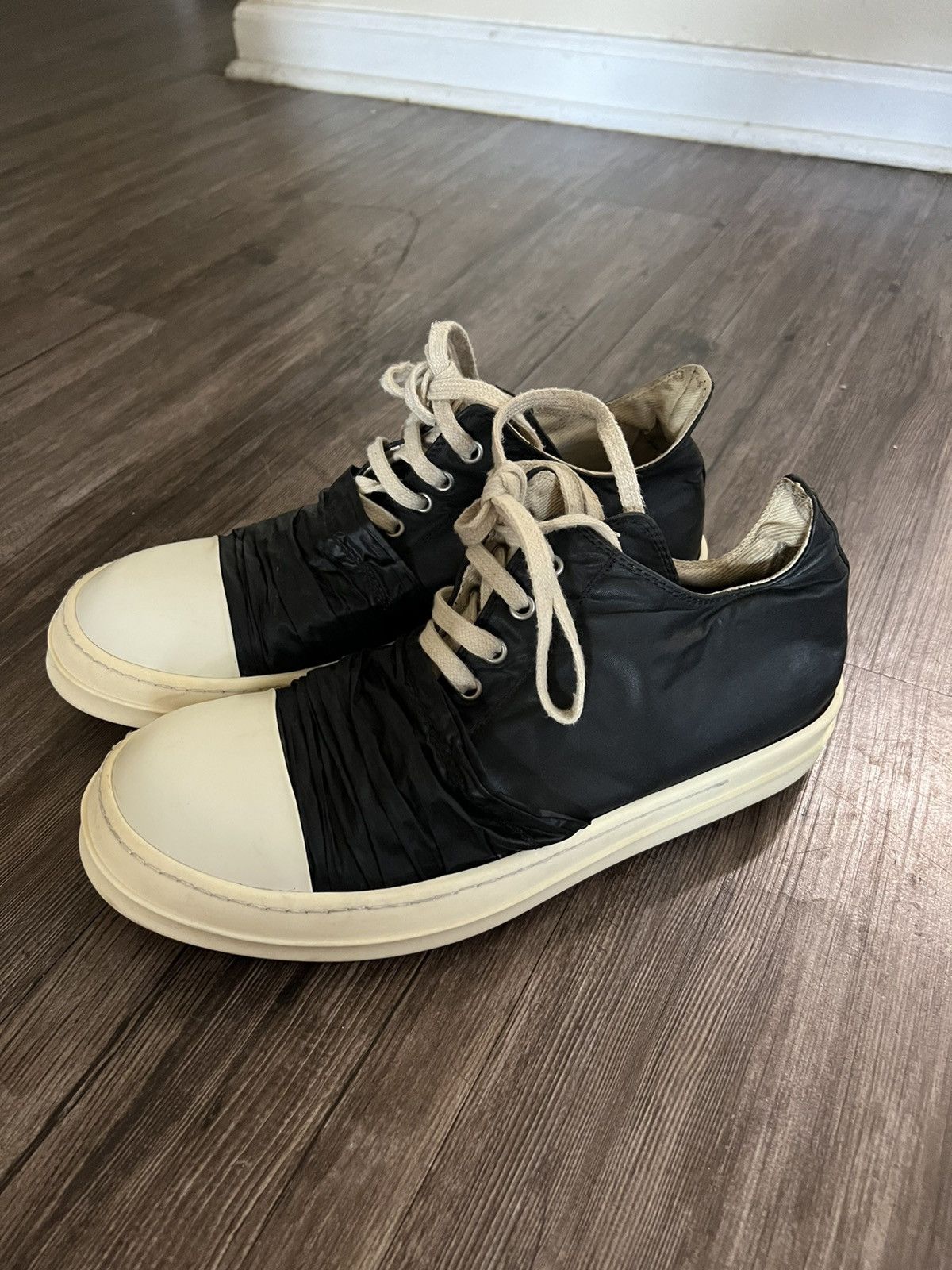 Rick Owens Hustler ramones low | Grailed