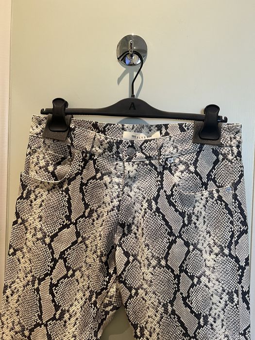 Alyx Alyx Snake Snakeskin Python Leather pants | Grailed