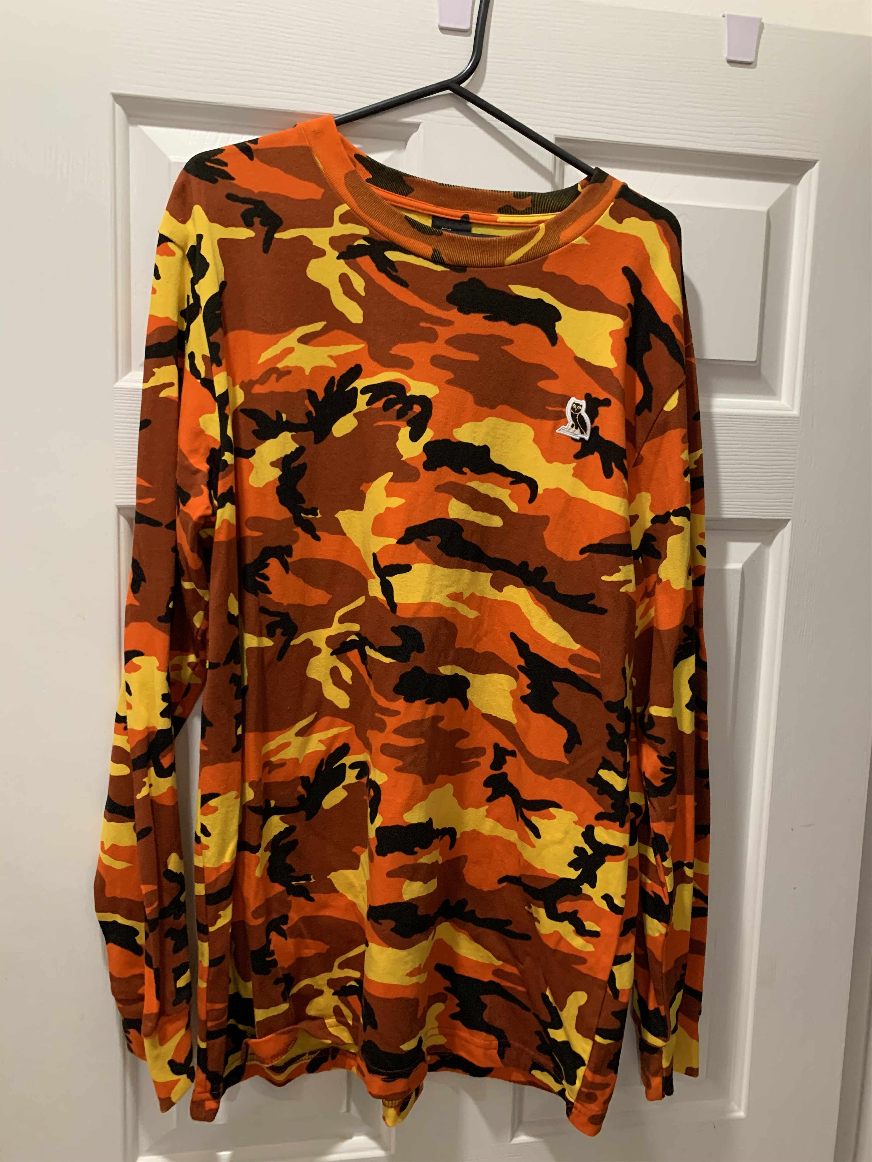 Drake × Octobers Very Own Octobers Very Own OVO Drake Orange camo OG ...