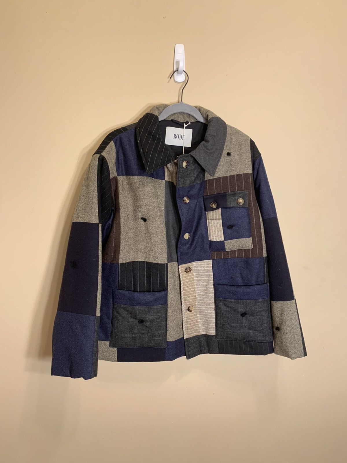 Bode Bode Patchwork Quilted Workwear Jacket | Grailed