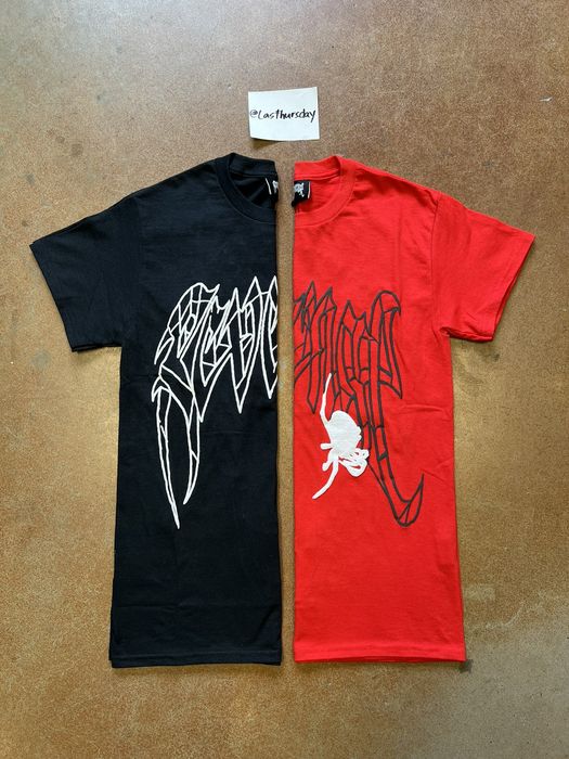 Revenge Revenge Spider Tee BUNDLE Black & Red Large | Grailed