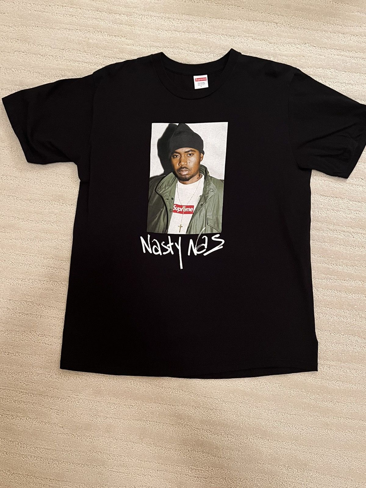 Supreme Nasty Nas Supreme Shirt | Grailed