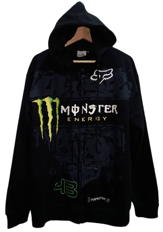 Fox Monster Energy Ken Block 43 Zipper Hoodies | Grailed