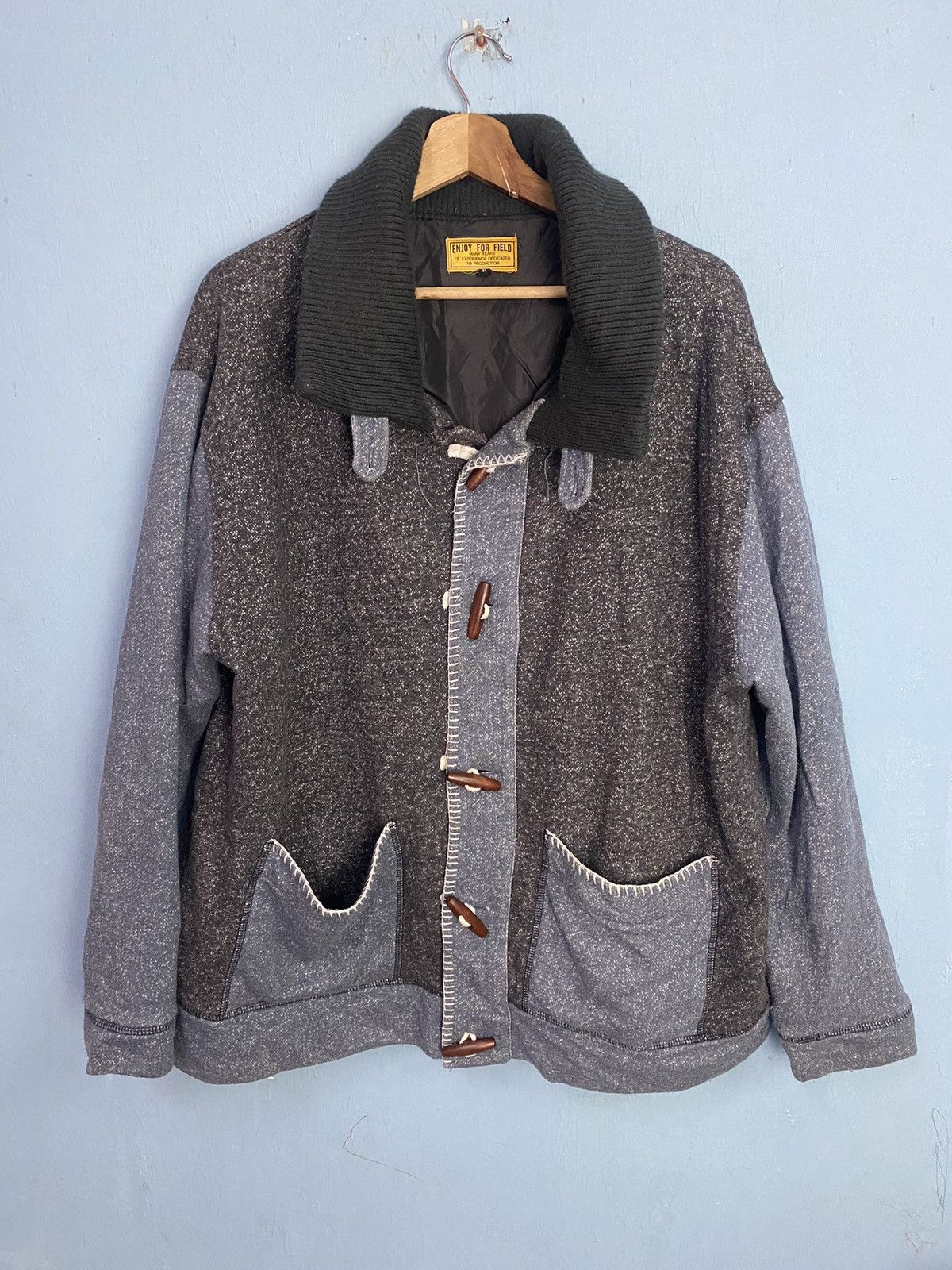 Japanese Brand toggle button Jacket pocket vintage style | Grailed