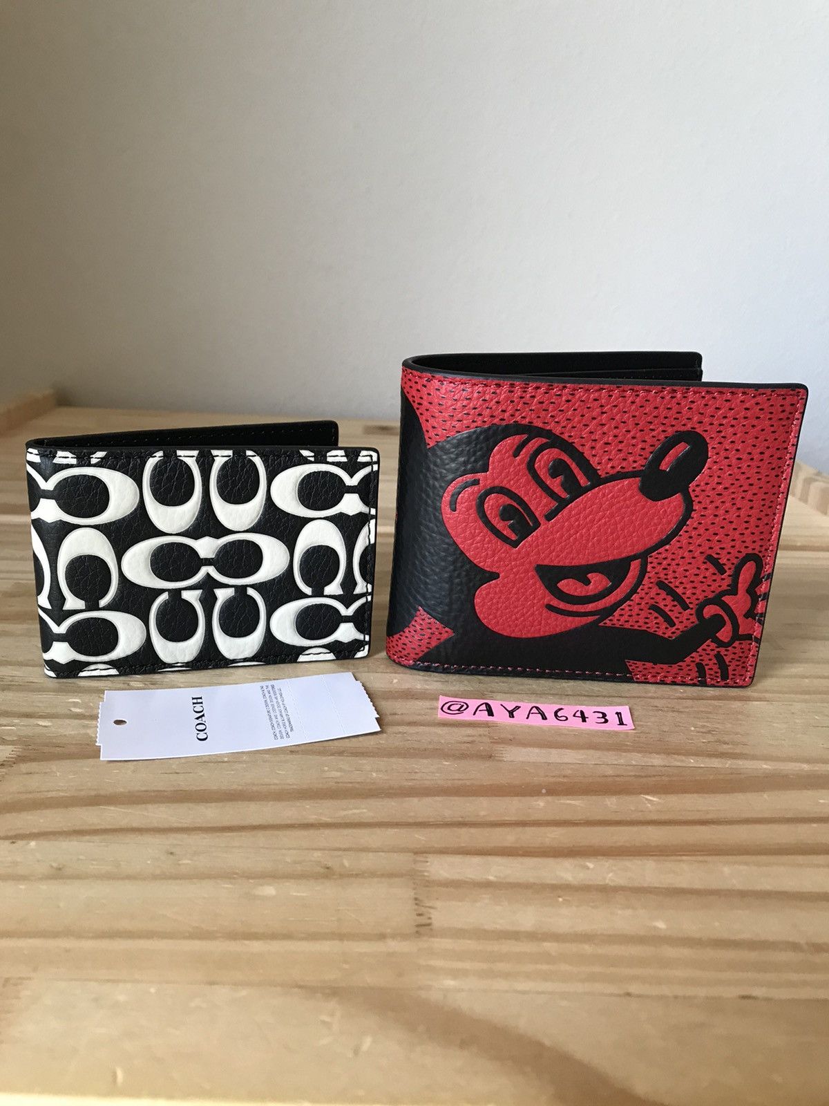 Coach Coach Mickey Mouse Wallet Men | Grailed