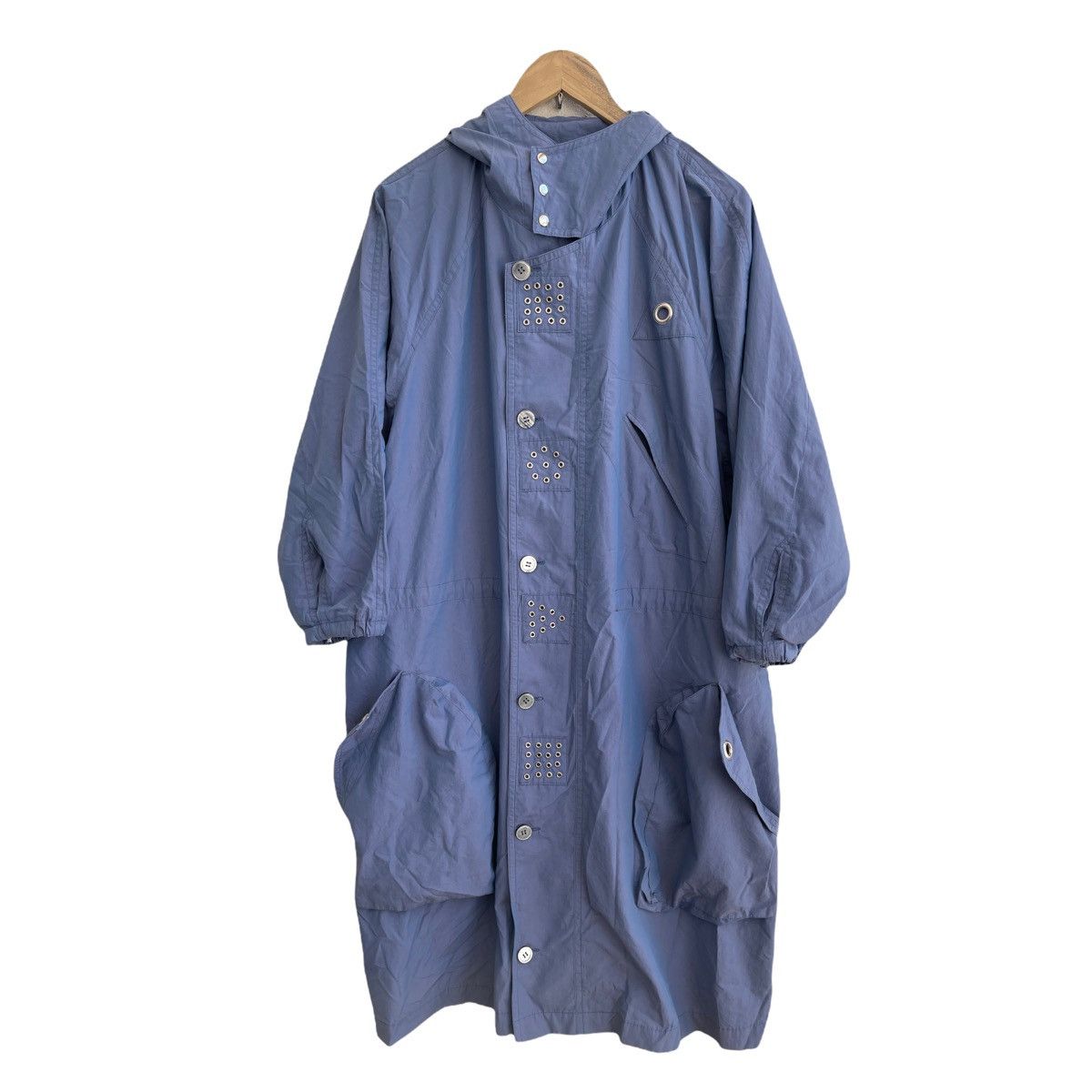 Vintage Vintage Kansai O2 Long Coat Nylon Jacket ! Rare Design | Grailed