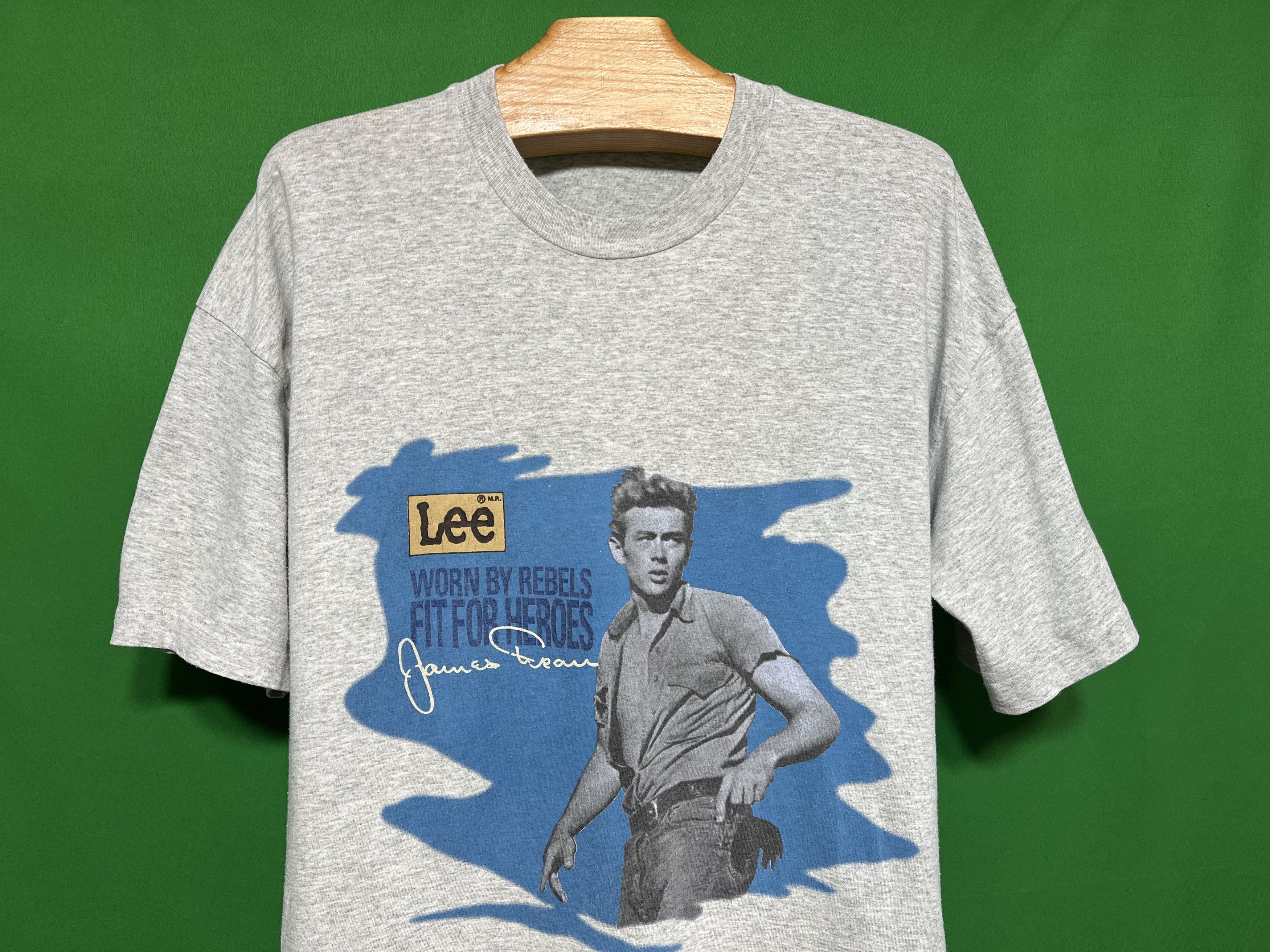 Lee × Movie × Vintage James Dean Lee Jeans Promo Vintage 90s Shirt XL ...