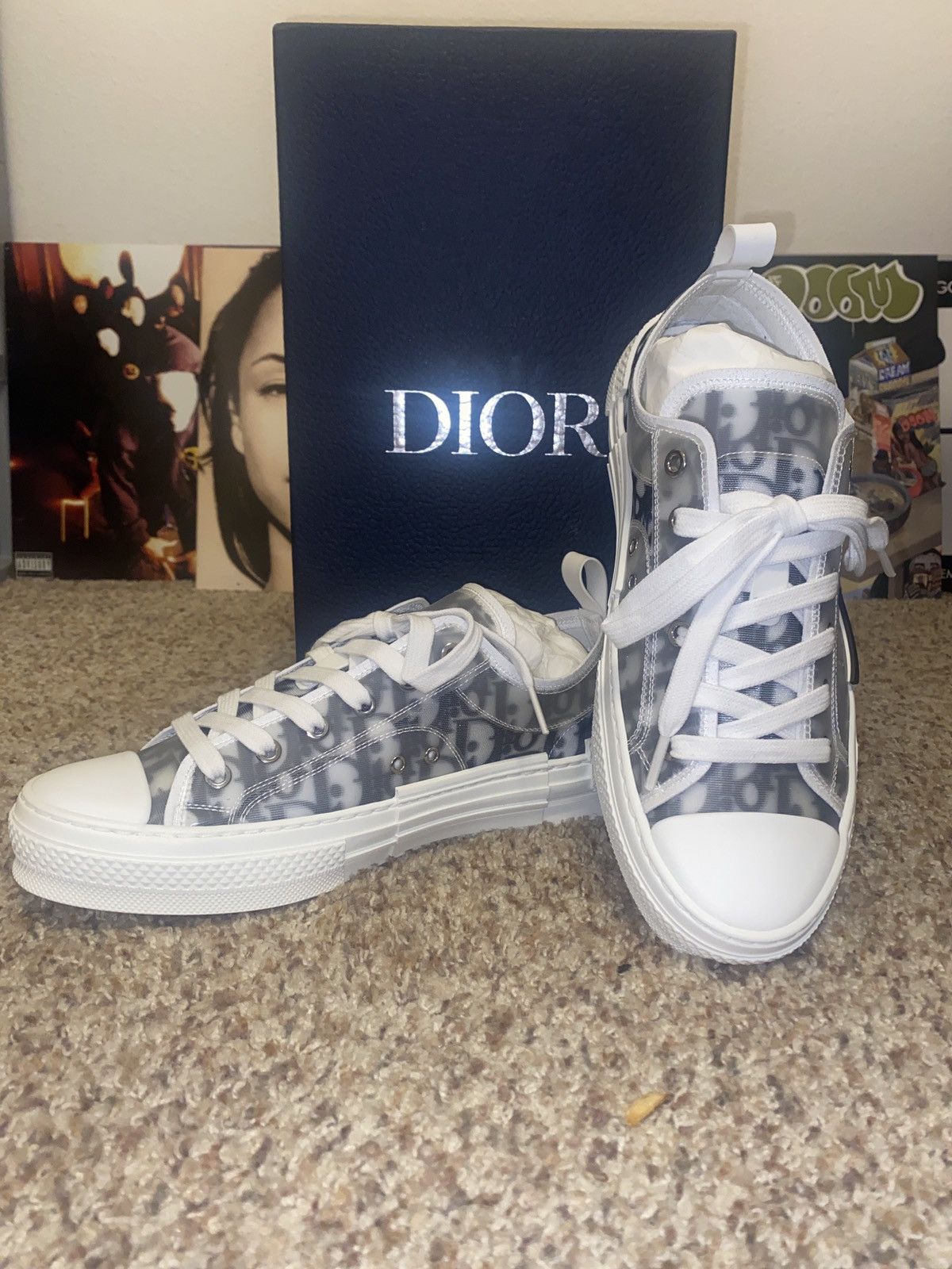 Dior B23 Low Top Logo Oblique | Grailed